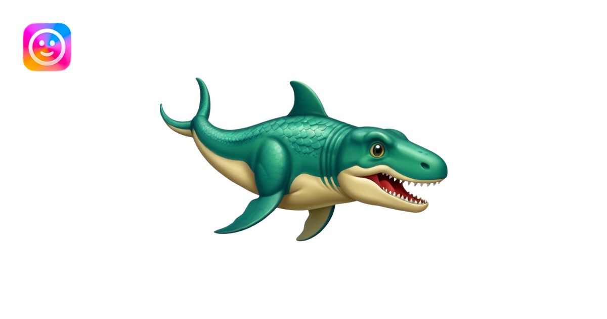 mosasaurus emoji | AI Emoji Generator