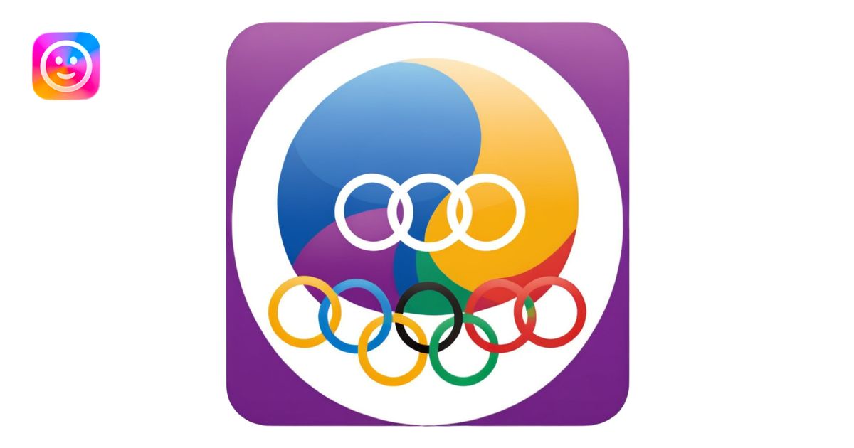 Olympics logo emoji | AI Emoji Generator