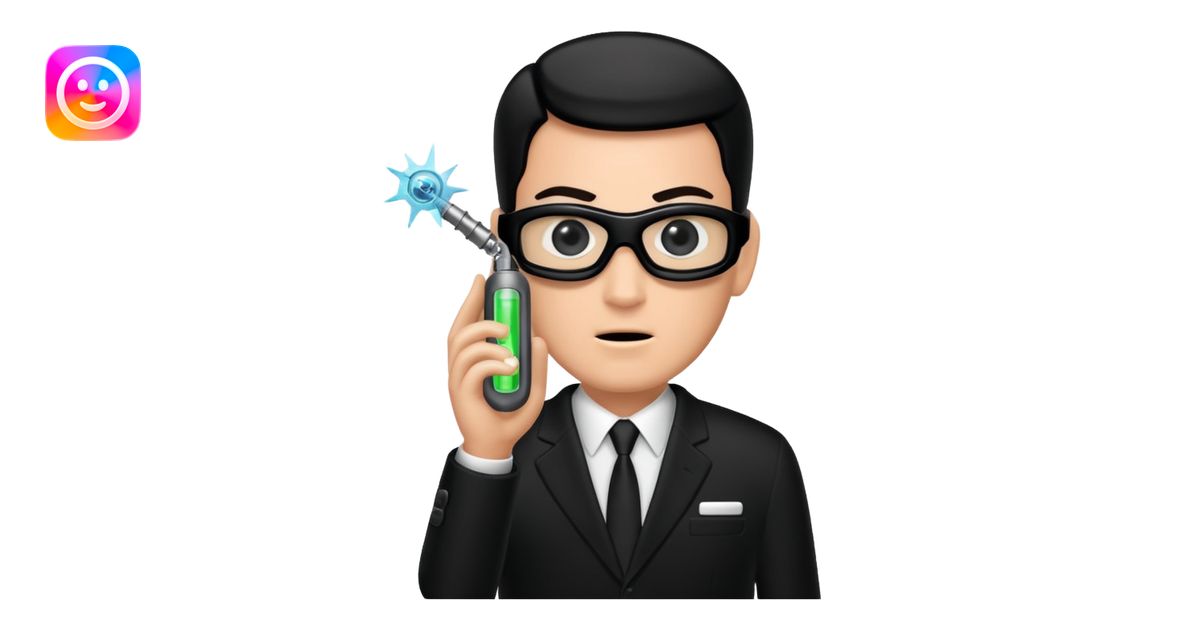 neuralyzer from Men in Black emoji | AI Emoji Generator
