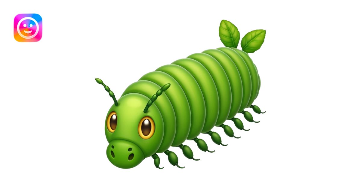 Larva emoji | AI Emoji Generator