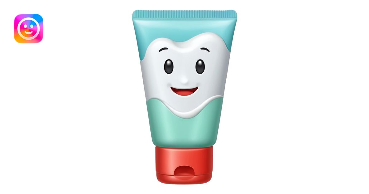 Toothpaste emoji | AI Emoji Generator
