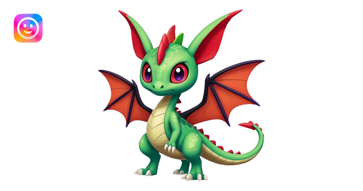 Meloetta-Flygon-Spyro-Toothless-Stitch-Pokémon-Fakémon-creature-hybrid ...