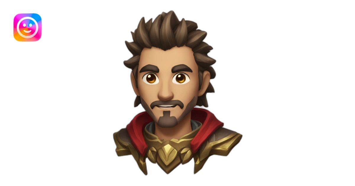 League of legend Rakan emoji | AI Emoji Generator