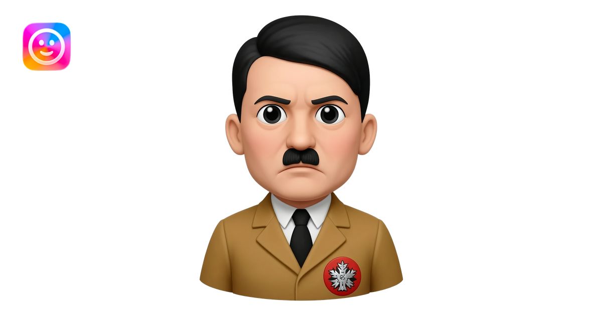 Hitler emoji | AI Emoji Generator