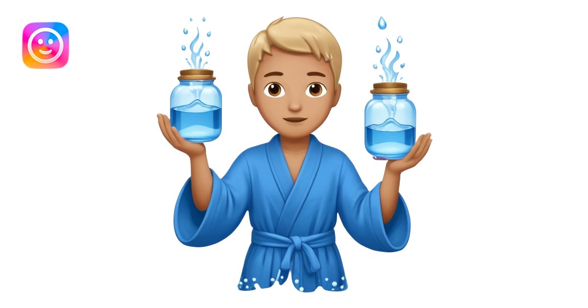 Water bearer holding do jars and spiking water inspired by aquarius ...