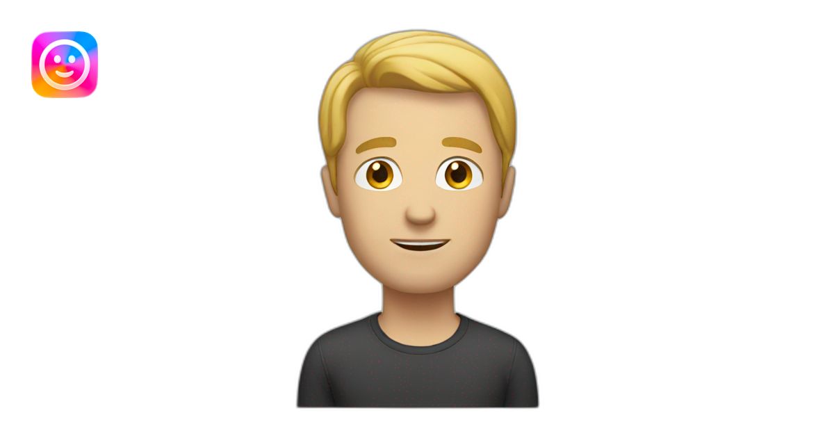 white man emoji | AI Emoji Generator