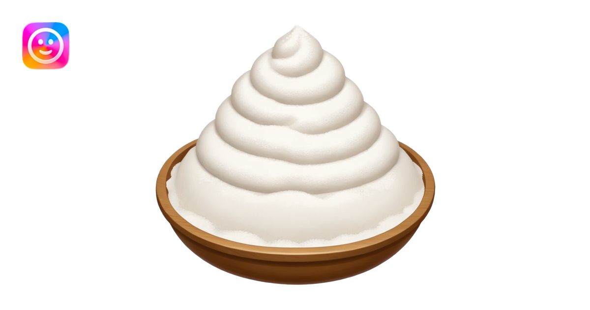 flour ppwder emoji | AI Emoji Generator