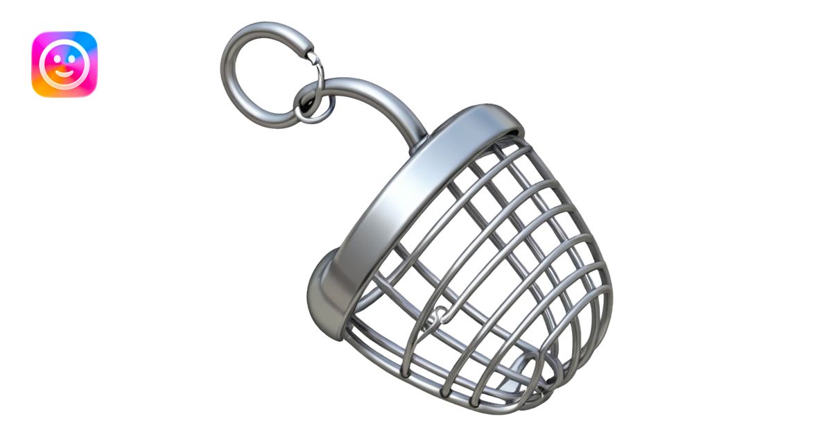 Create a male chastity cage emoji | AI Emoji Generator