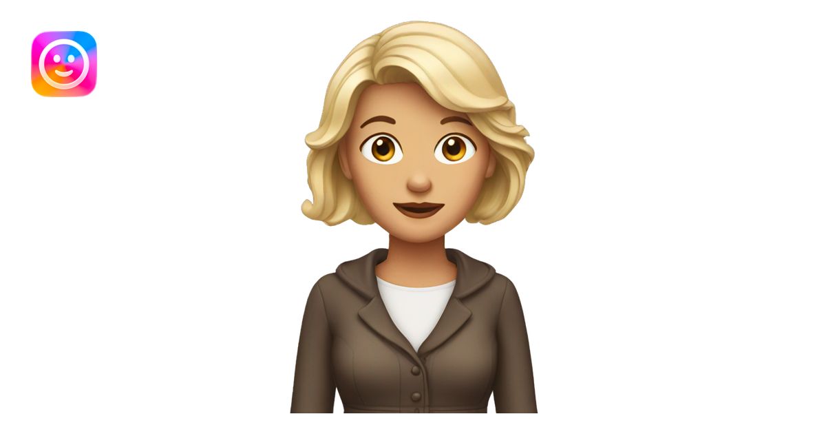 lady emoji | AI Emoji Generator