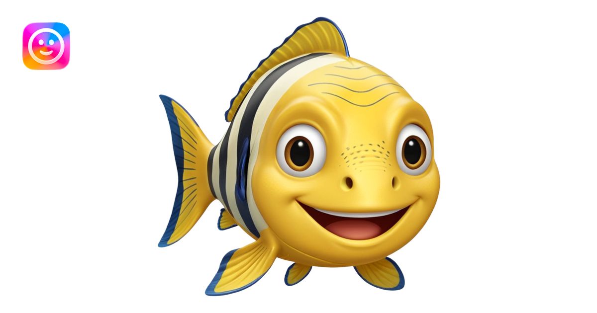 GURGLE FISH FROM FINDING NEMO emoji | AI Emoji Generator
