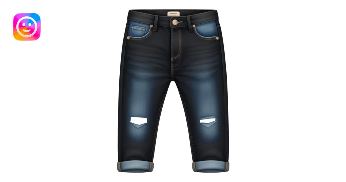 black jeans emoji | AI Emoji Generator