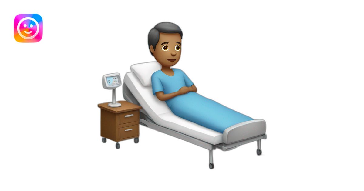 patient qui lit emoji | AI Emoji Generator