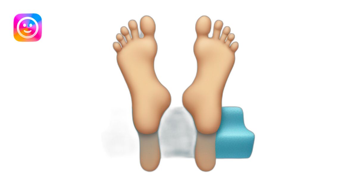 Feet emoji | AI Emoji Generator