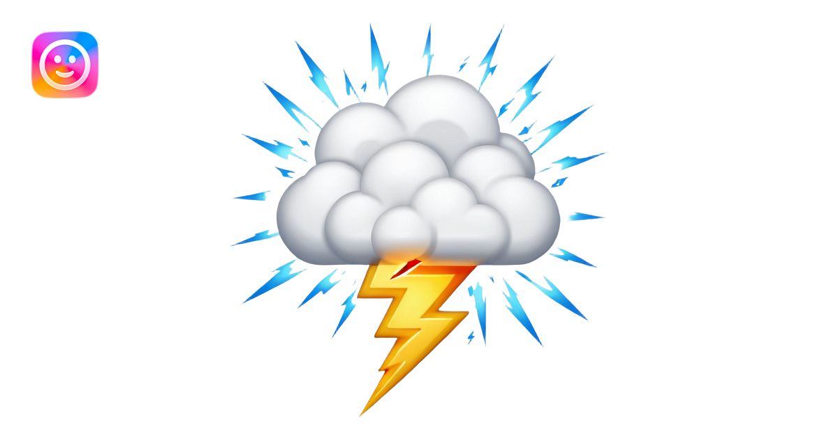 Thunder Flash emoji | AI Emoji Generator