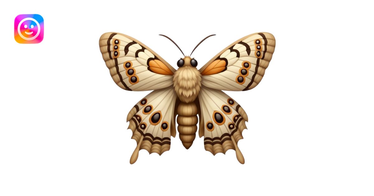 Moths emoji | AI Emoji Generator
