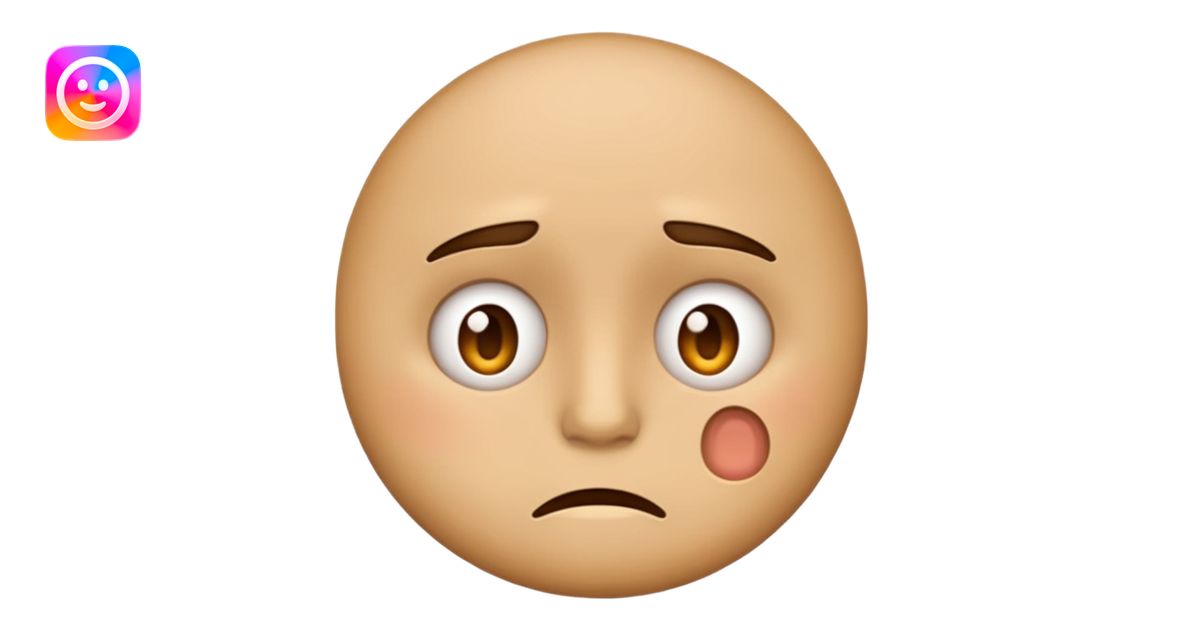 Blunt face emoji that’s exhausted from work emoji | AI Emoji Generator