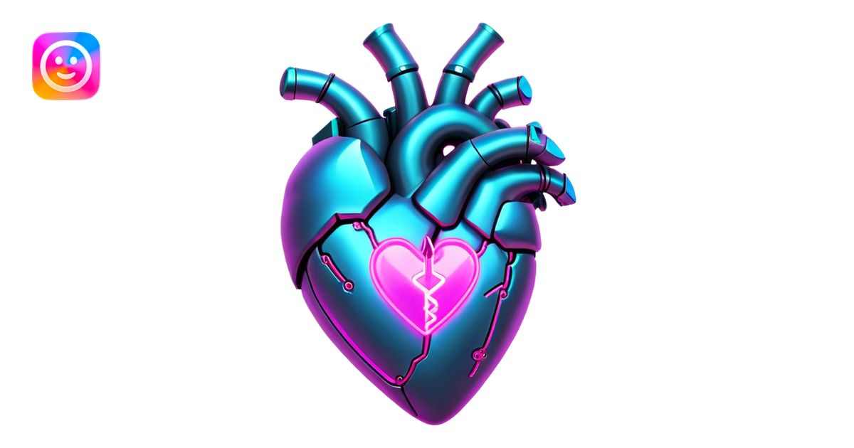 Neon cyberpunk style plumbob heart made of female neon hands emoji | AI ...