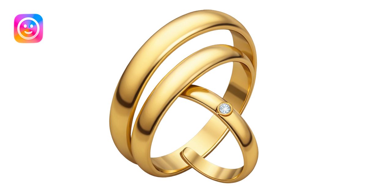 Two rings emoji | AI Emoji Generator