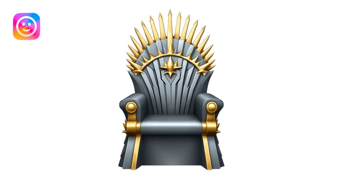Generate the iron throne emoji emoji | AI Emoji Generator