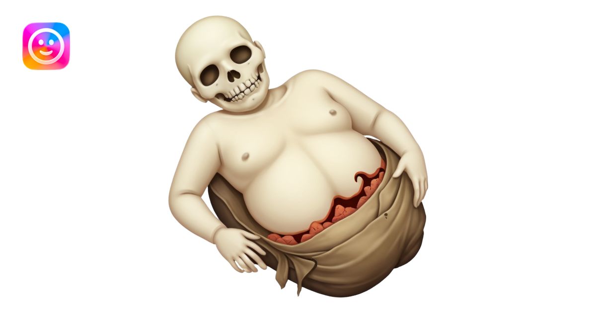 dead and decomposing corpse emoji | AI Emoji Generator