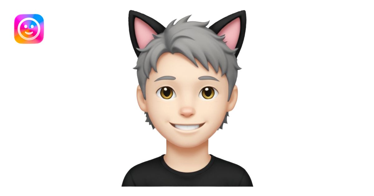 A catboy emoji | AI Emoji Generator