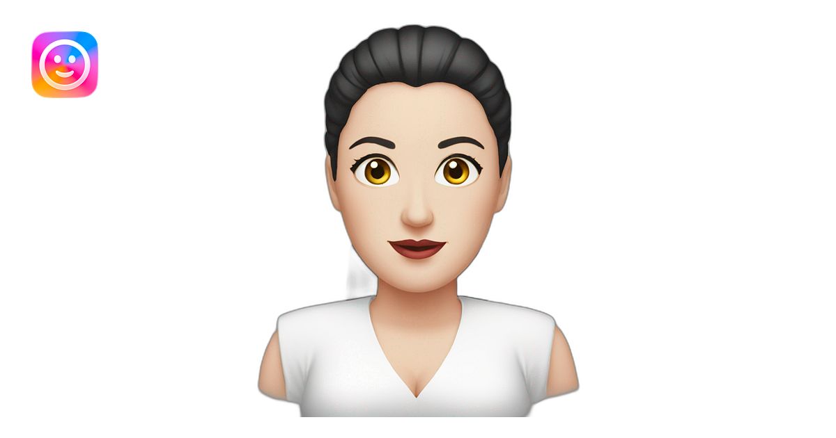 Angela White emoji | AI Emoji Generator