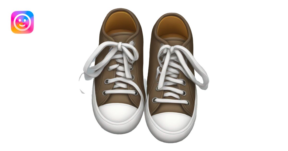 Untied shoes emoji | AI Emoji Generator
