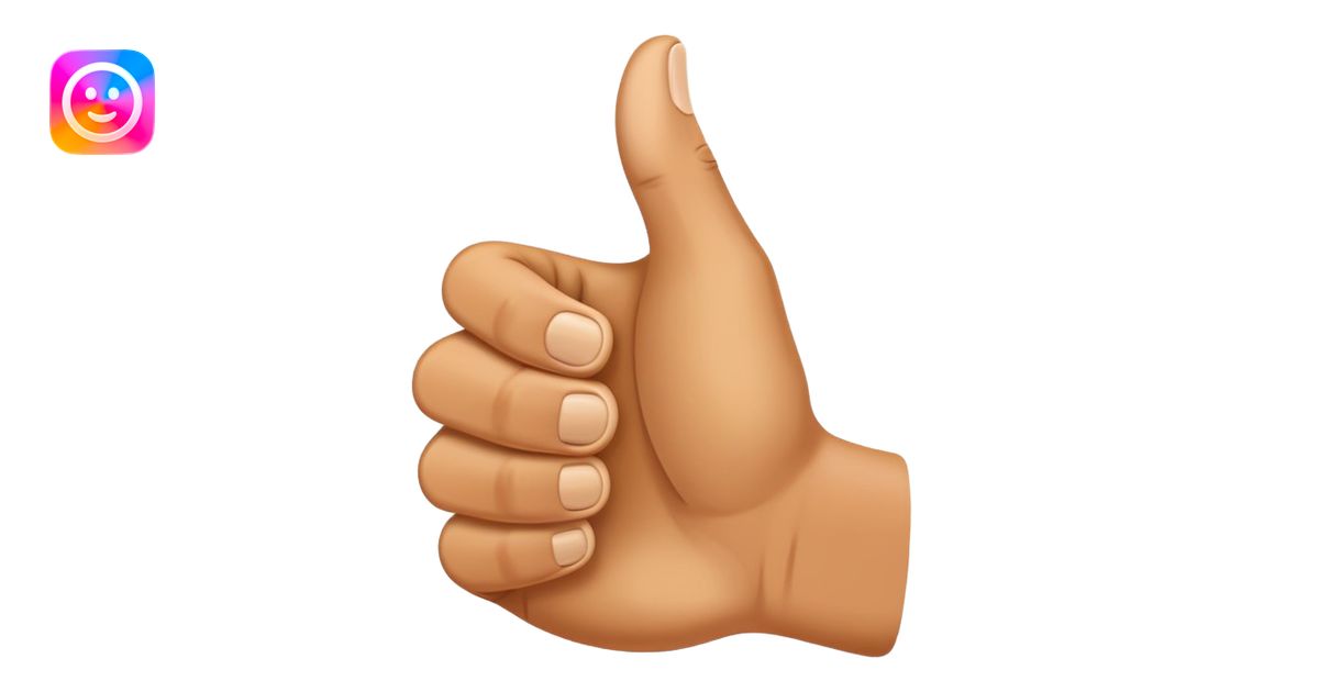 thumbs up emoji | AI Emoji Generator