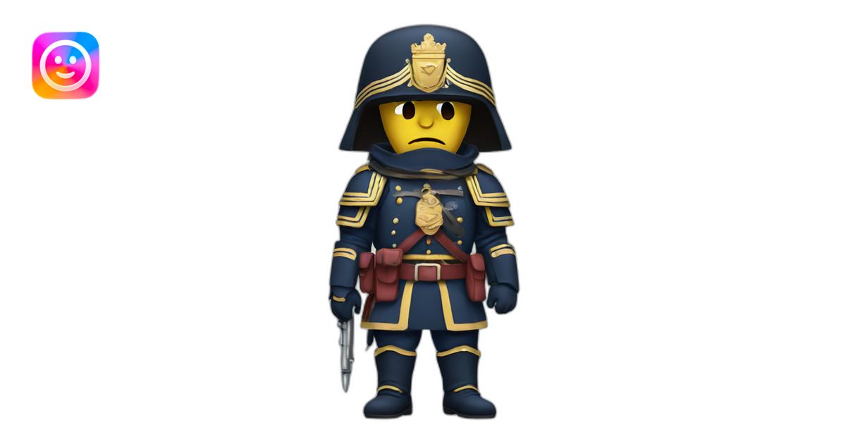sad imperial guardsman emoji | AI Emoji Generator