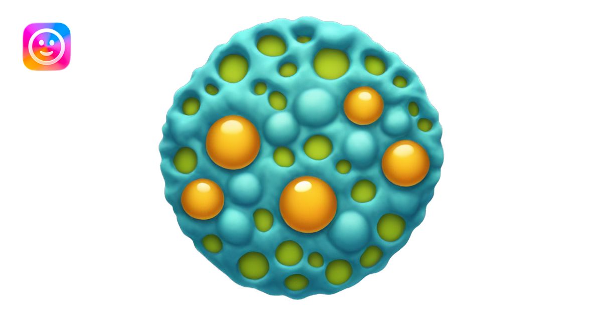 Eukaryotic cell emoji | AI Emoji Generator