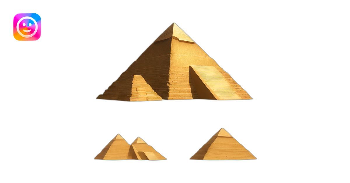 pyramids emoji | AI Emoji Generator