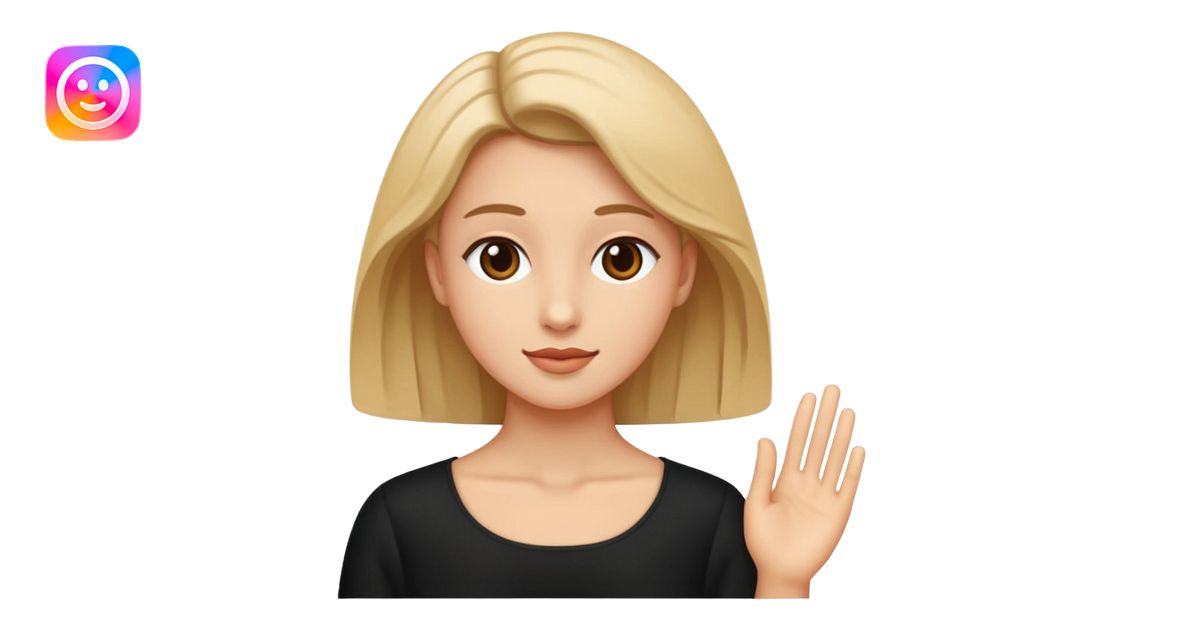 Curtsy emoji | AI Emoji Generator