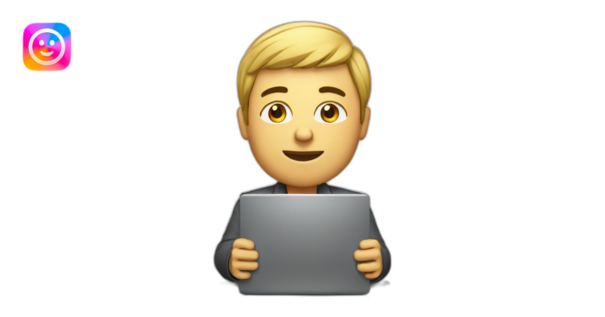 working on pc emoji | AI Emoji Generator