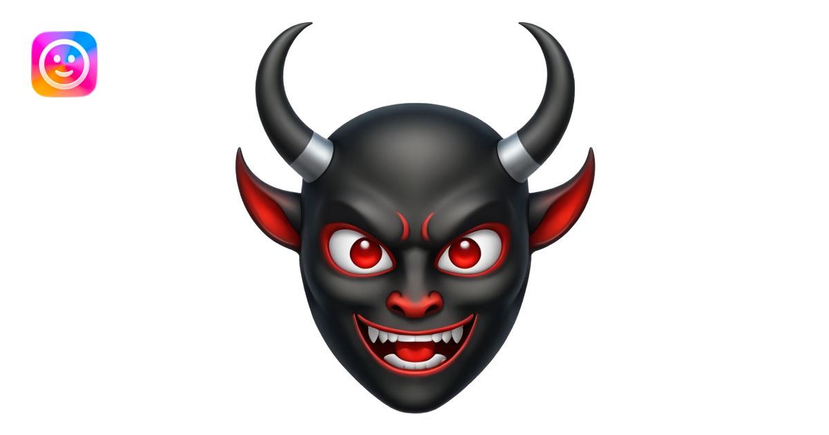 Devil horns emoji | AI Emoji Generator