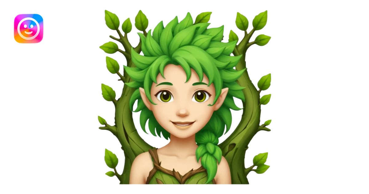 dryad emoji emoji | AI Emoji Generator