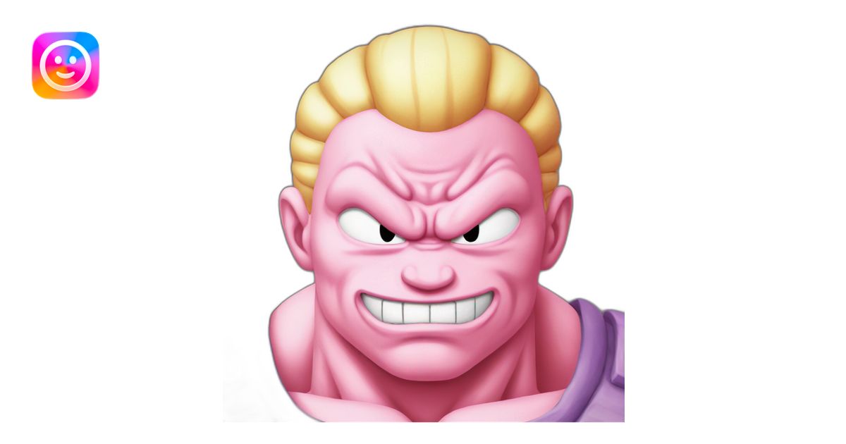 majin buu emoji | AI Emoji Generator