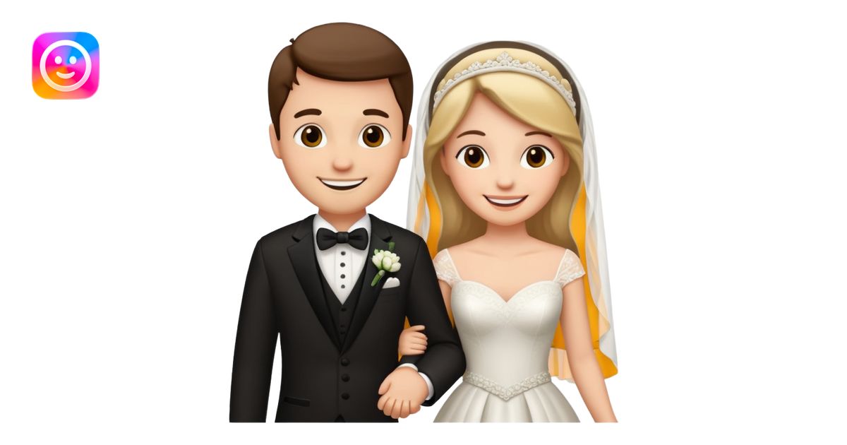 Get Married emoji | AI Emoji Generator