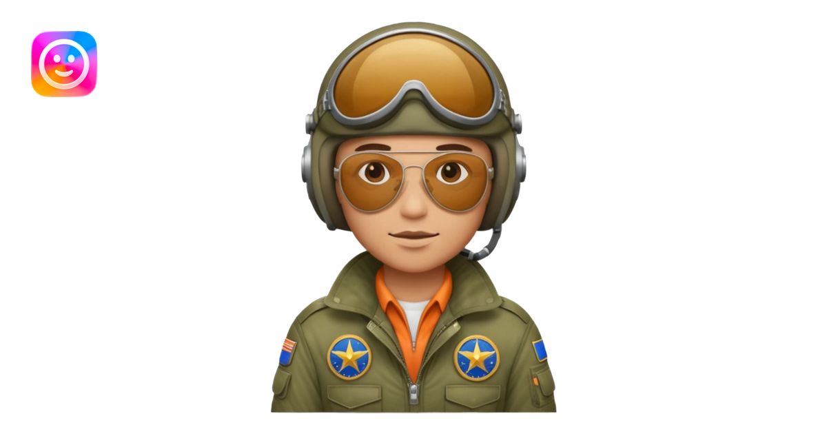 now a want a pilot emoji | AI Emoji Generator