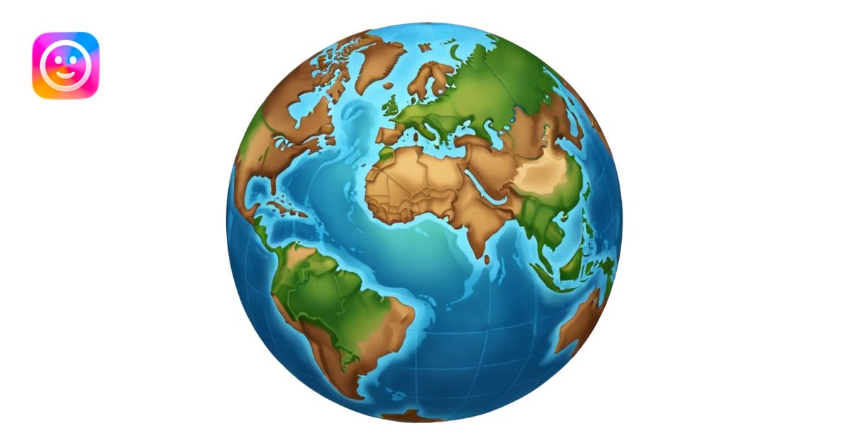 earth emoji | AI Emoji Generator