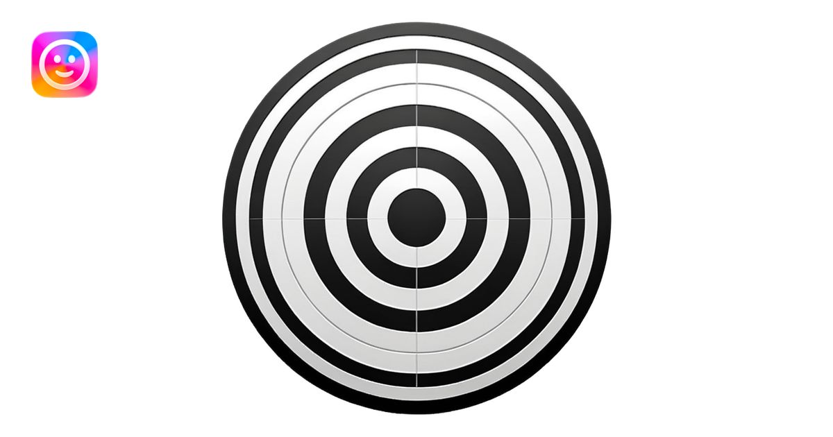 paper gun range shooting target emoji | AI Emoji Generator