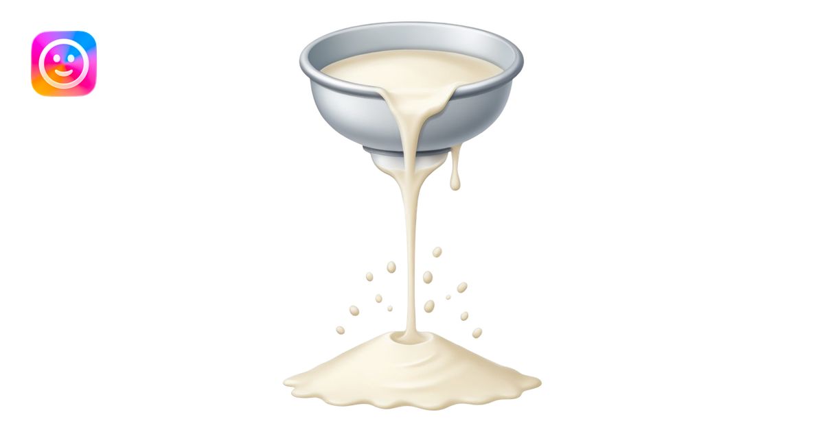 Milk powder emoji | AI Emoji Generator
