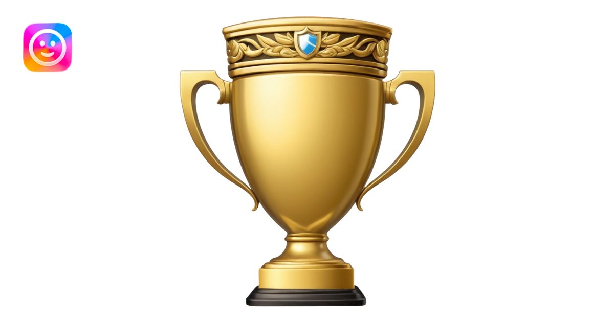 FA Community Shield Trophy emoji | AI Emoji Generator