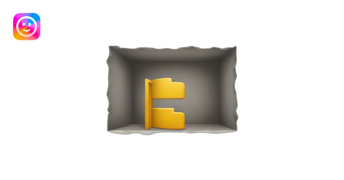 two walls meet in a corner emoji | AI Emoji Generator