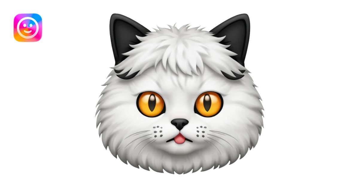 Anti emoji cat emoji | AI Emoji Generator