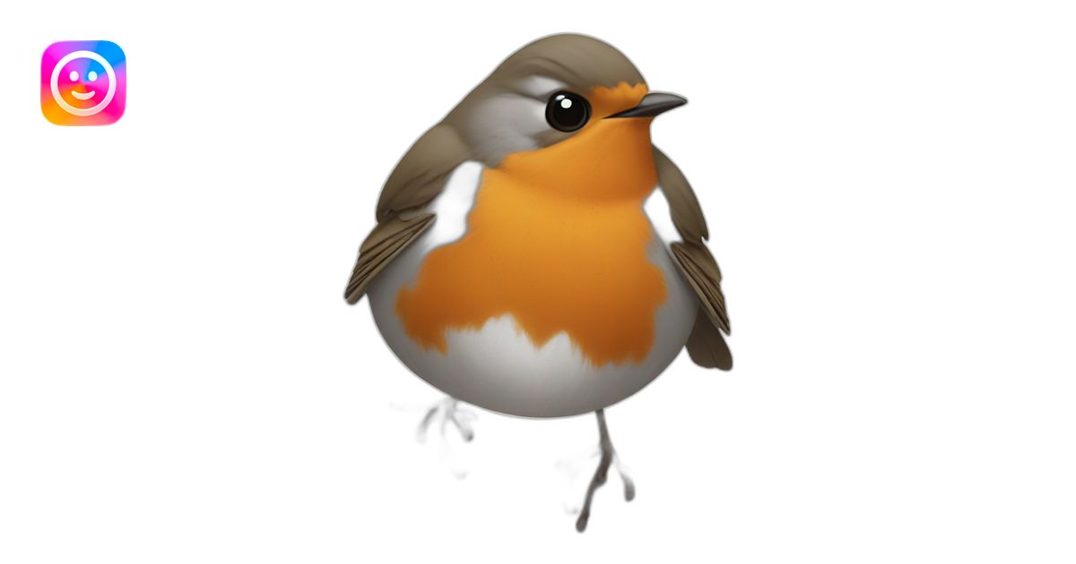 Robin emoji | AI Emoji Generator
