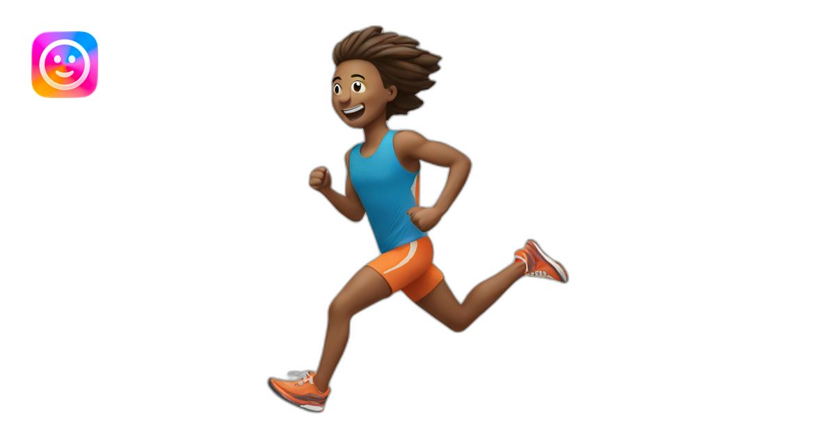 running emoji | AI Emoji Generator