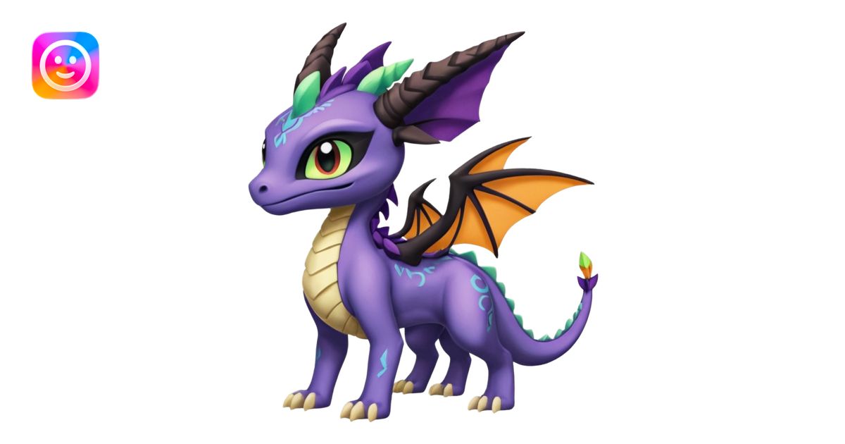 Meloetta-Raikou-Spyro-Toothless-Stitch-Fakémon-creature-hybrid emoji ...