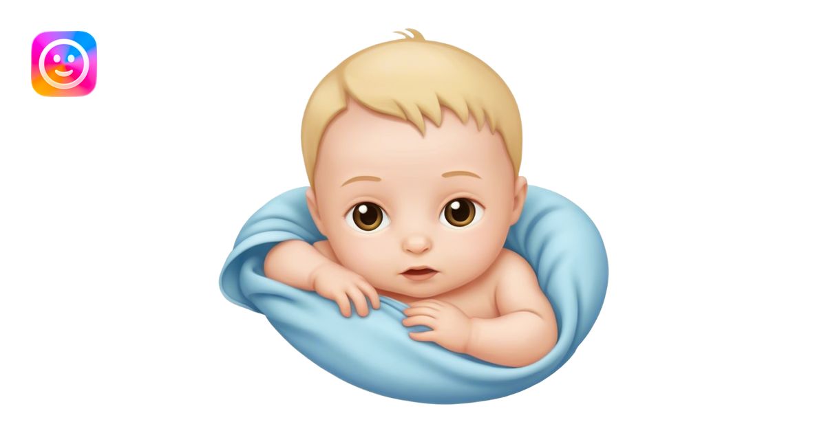 baby born emoji | AI Emoji Generator