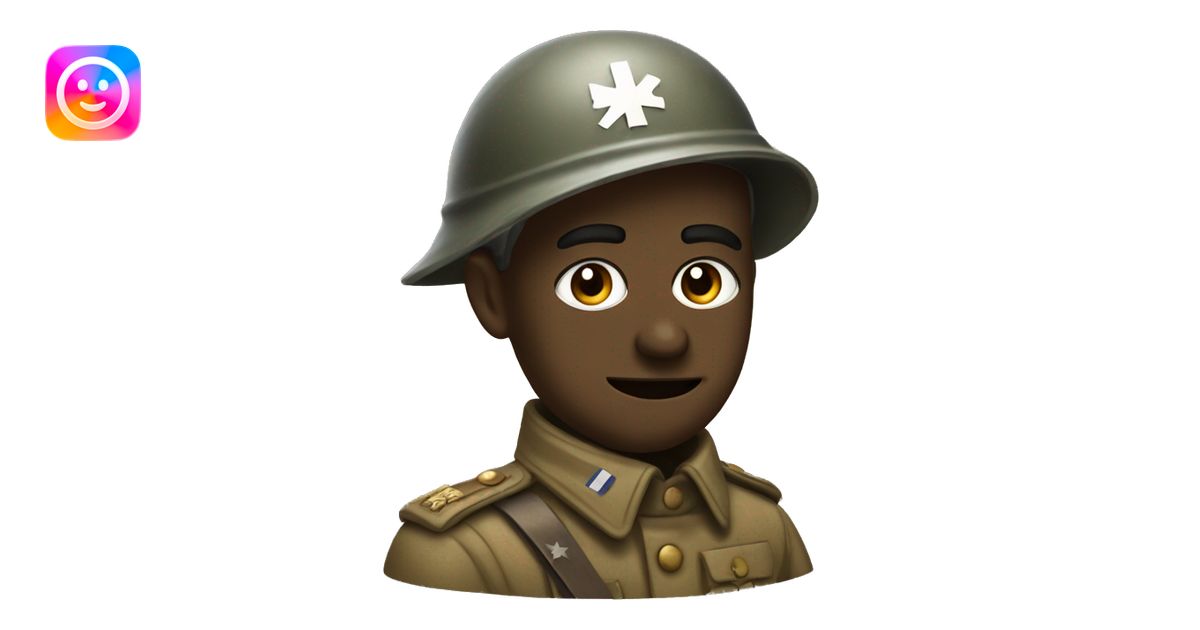 wounded ww1 soldier emoji | AI Emoji Generator