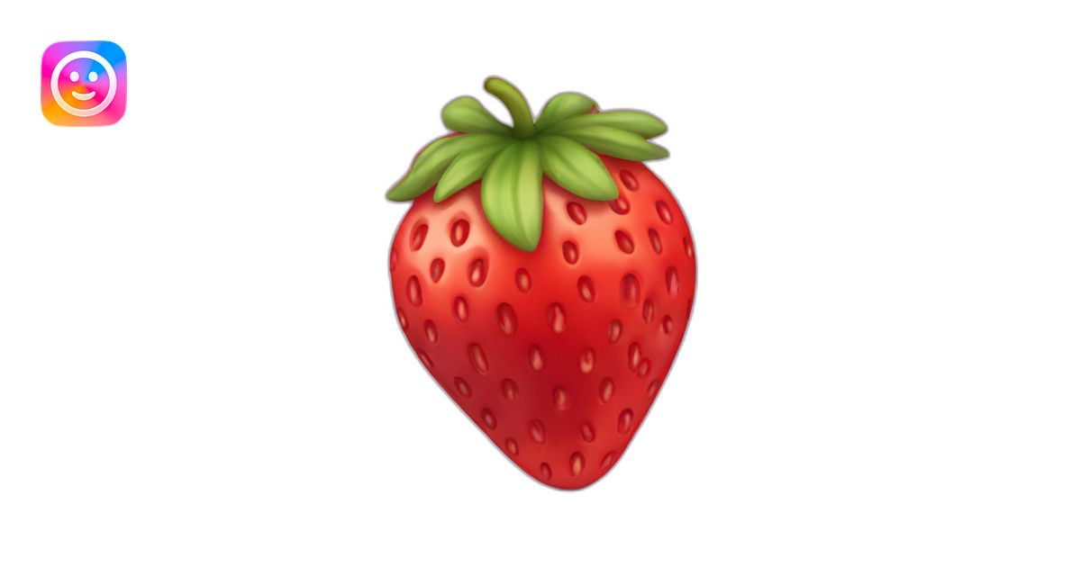 Fraise emoji | AI Emoji Generator